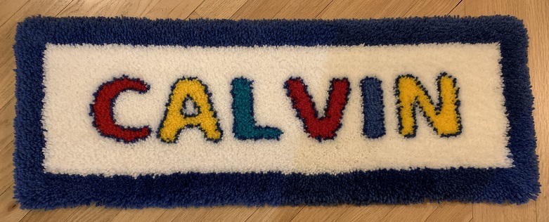 Children s Latch Hook Name Rug Freese Works